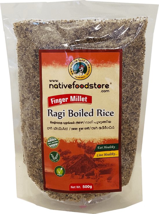 Native Food - Vingergierst - Ragi Boiled Rice - Finger Millet - 3x 500 ...