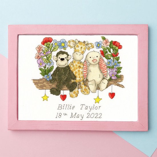 Bothy Threads Eleanor Teasdale Sweet Friendships borduren (pakket) | bol