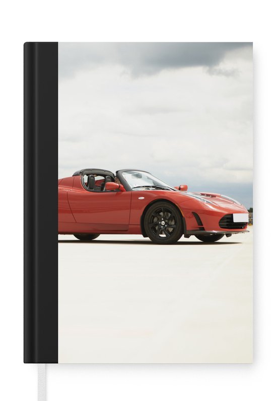 Notebook - Carnet d'écriture - Fast Tesla Roadster - Notebook - Format ...