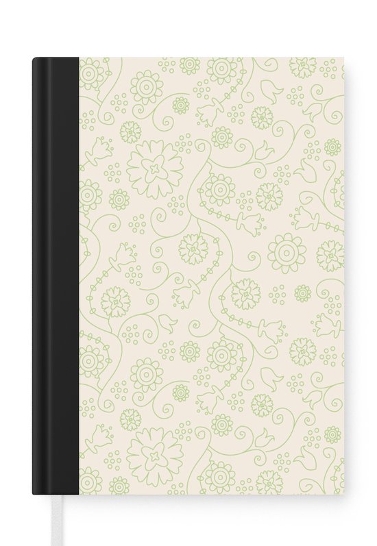 Carnet - Carnet d'écriture - Fleurs - Vert - Design - Printemps ...