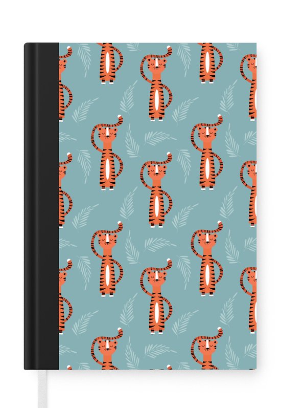 Carnet - Carnet d'écriture - Design - Tigre - Feuille - Carnet - Format ...