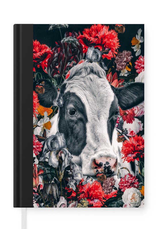 Carnet - Carnet d'écriture - Vache - Dessin - Rouge - Carnet - Format ...