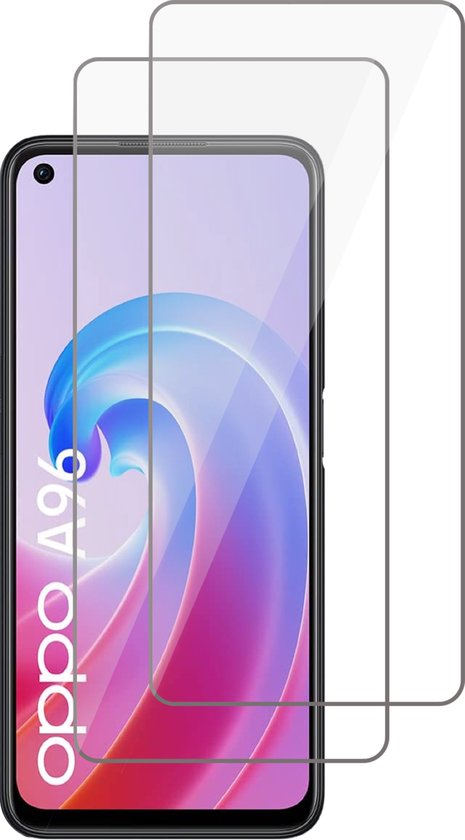 Oppo A96 Screenprotector - Gehard Glas Beschermglas Tempered Glass ...