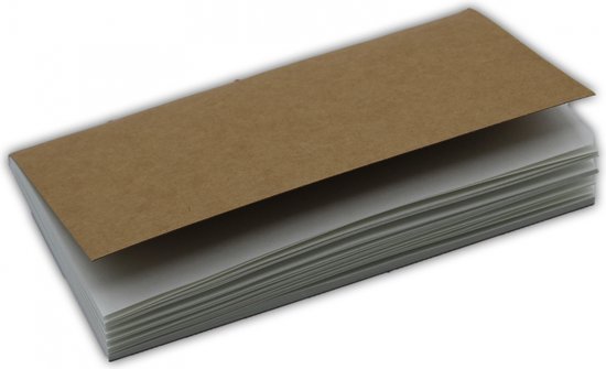 Eco lederen -Journal/dagboek- Handgemaakt -Papier Vulling | bol