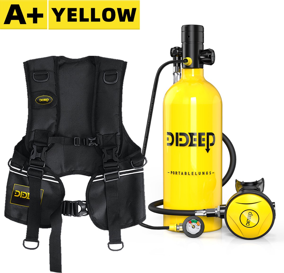 X5000 Pro+ 2L Duikflessen - Scuba Tank - Duiken Zuurstof Cilinder ...