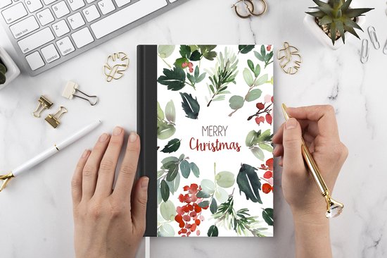 Carnet - Cahier d'écriture - Noël - Citation - Aquarelle - Carnet ...