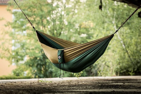 Hangmat - Hangmat inclusief ophangset - Camping Hangmat - Reishangmat ...