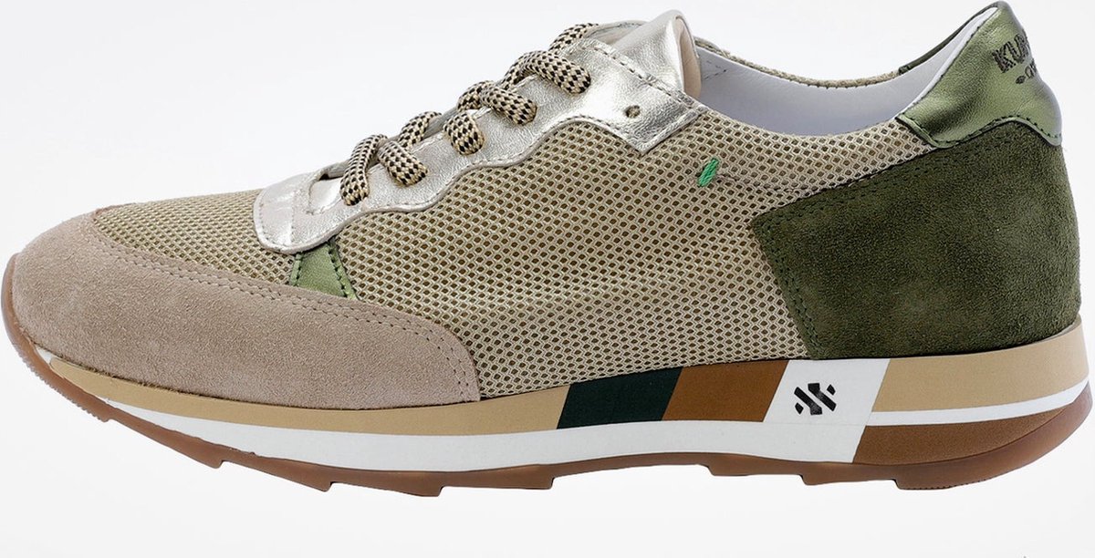 CHLOE runner sneaker - beige and green | bol.com