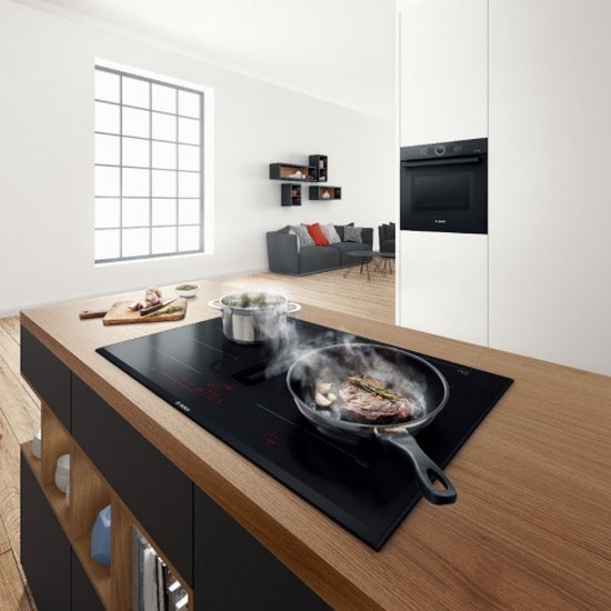 Bosch Serie 6 PVQ895F25E kookplaat Zwart Ingebouwd 80 cm ...