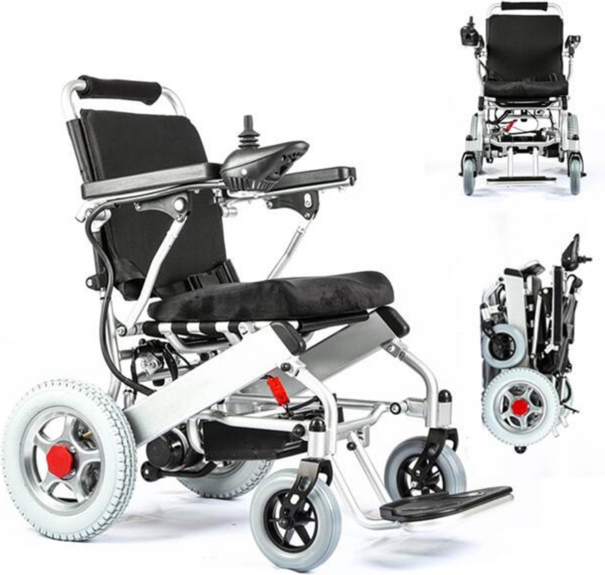 Elektrische Rolstoel Opvouwbaar - Extra Accu (Reserve) - Makkelijk Mee ...