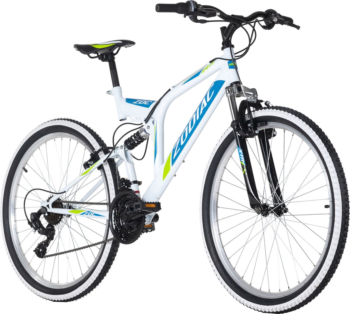 Ks Cycling Fiets 26 inch fully-mountainbike Zodiac met 21 versnellingen ...