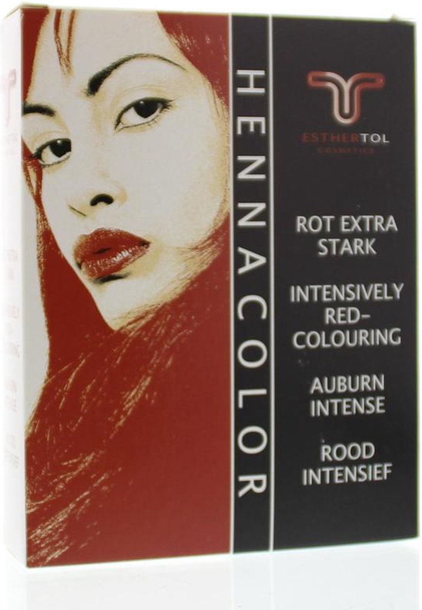 Esther Tol Hennapoeder Haarkleuring - Auburnrood | bol.com
