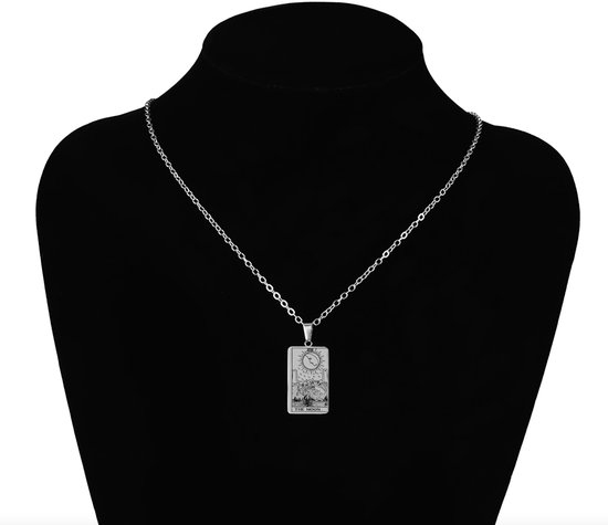Fler® | Halsketting met Tarot kaarten hanger | Unisex Ketting ...