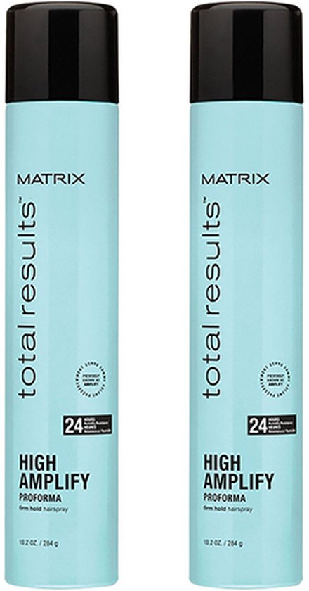 Matrix - Total Results - High Amplify - Proforma Hairspray - 2x 400ml | bol