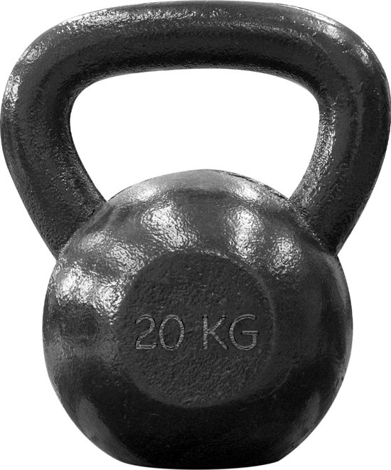 Focus Fitness - Kettlebell - 20 KG - Gietijzer - Gewichten | bol