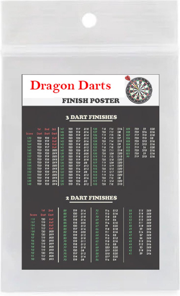 Dragon darts 3 sets (9 stuks) Super Sterke - Multicolor - Michael van ...