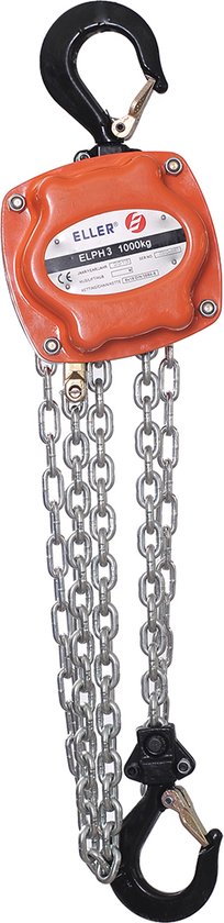 ELLER PH3 handtakel - 2t - HH 3m - BH 2,5m - OLP | bol