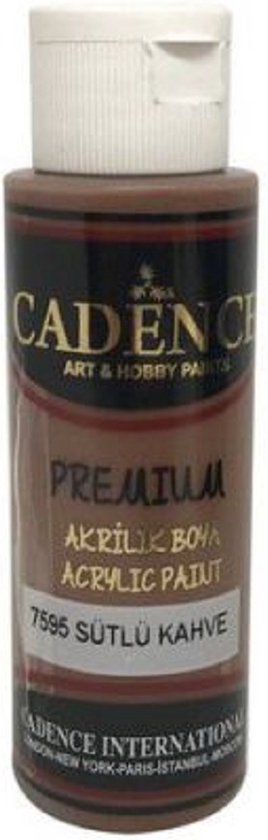 Acrylverf - Milk Brown - Cadence Premium - 70 ml | bol.com