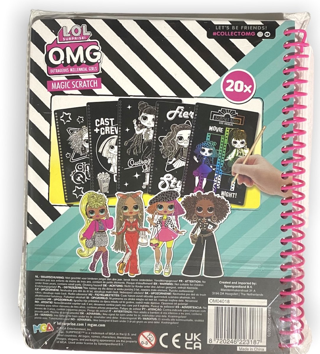 LOL - L.O.L. Surprise! - Magic Scratch - 20 x Scratch - Vanaf 3+ | bol