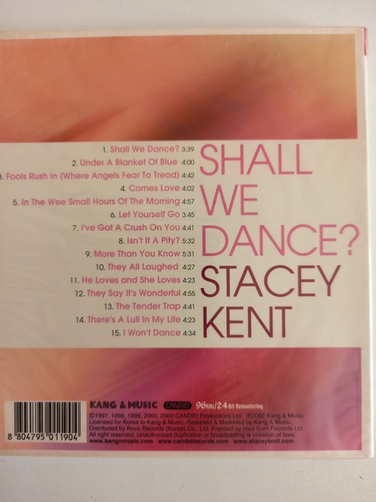 Shall We Dance, Stacey Kent | CD (album) | Muziek | bol.com