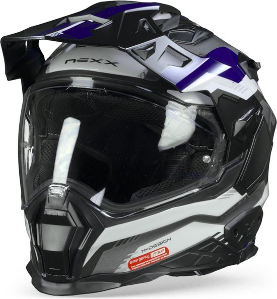 Nexx X.WED2 Columbus Blauw Grijs Adventure Helm L | bol.com