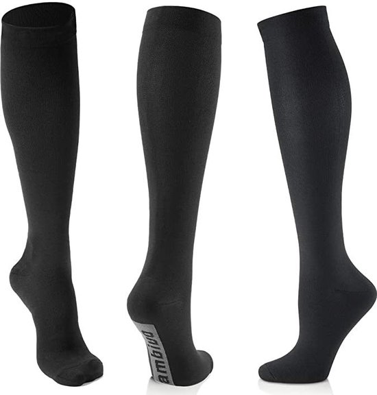 3 Paar | Sport Compressiesokken | Unisex | Vluchtsokken ...