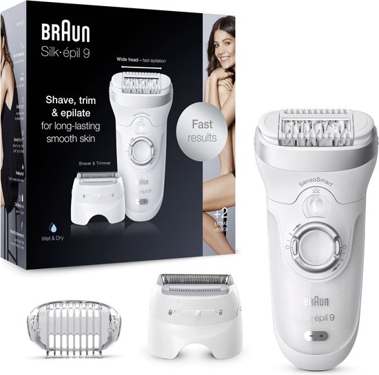 Braun Epilator Voor Vrouwen Silk-épil 9 9-705 40 Wit | bol