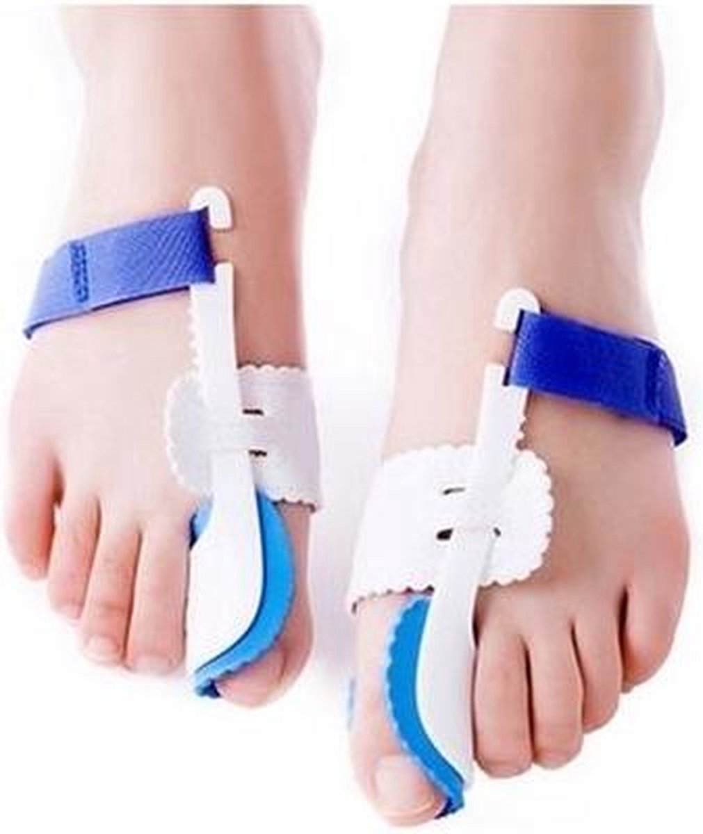 Hallux Valgus Spalken Rechts - 1x Grote Teen Nachtspalk - Teenseparator ...