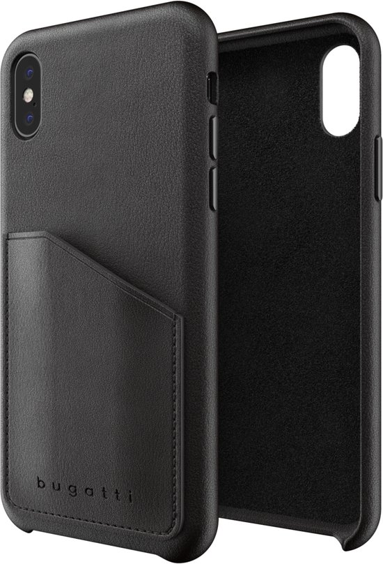 bugatti Londra Full Wrap With Pocket vegan leer hoesje voor iPhone X en ...