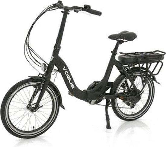 Elektrische vouwfiets, Easy Go, 7sp, 20 inch, matzwart | bol.com