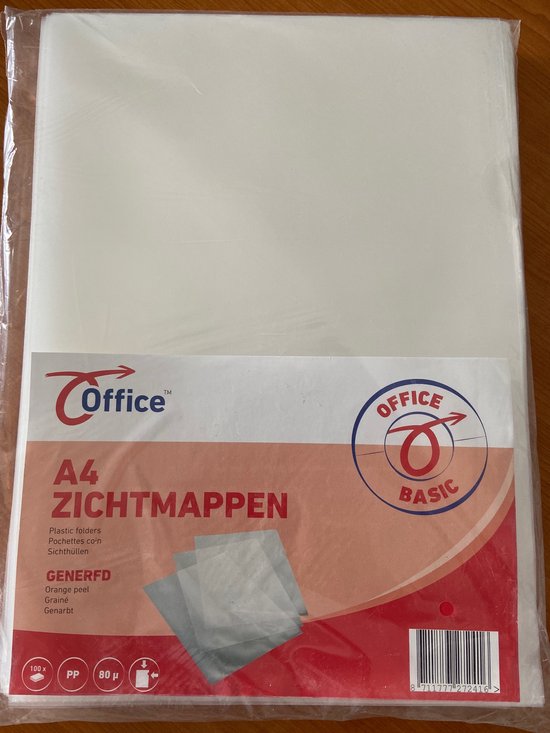 Insteekmap L-model Office Centre A4 generfd 80u 100 stuks | bol