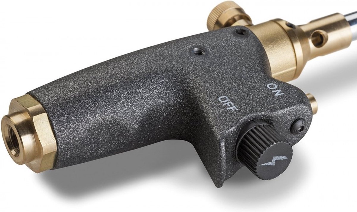 TURBO handbrander - gasbrander zonder gasfles - 7/16"EU aansluiting ...