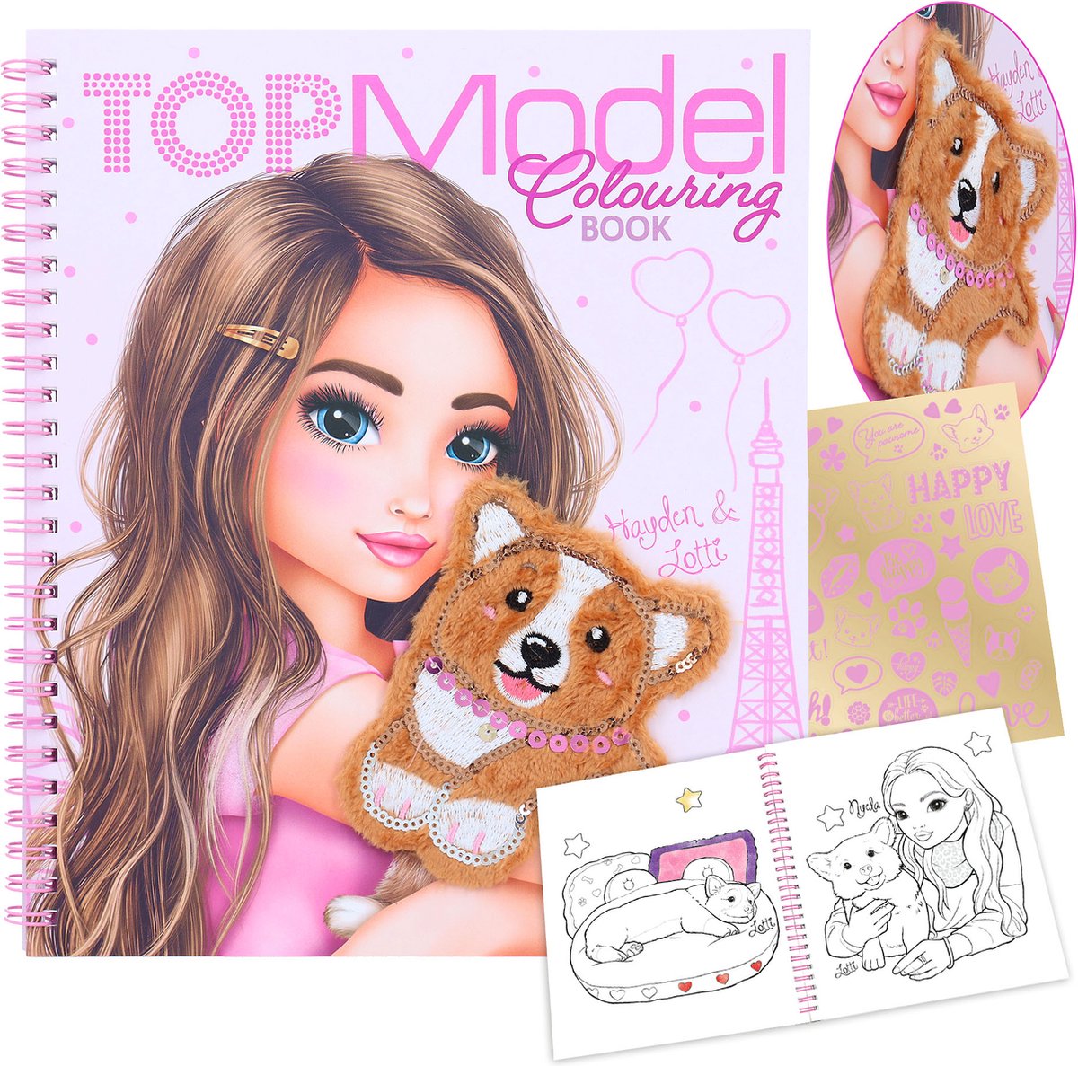 Depesche - TOPModel kleurboek - CORGI | bol