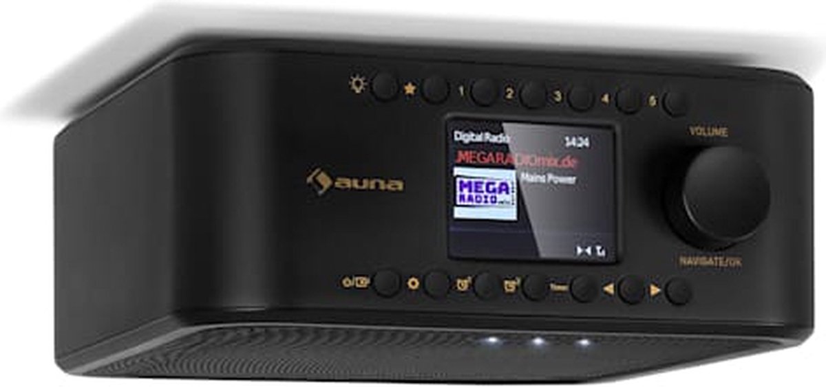 auna Sound Maître DAB-keukenradio - DAB+ en FM radio tuner - Bluetooth ...