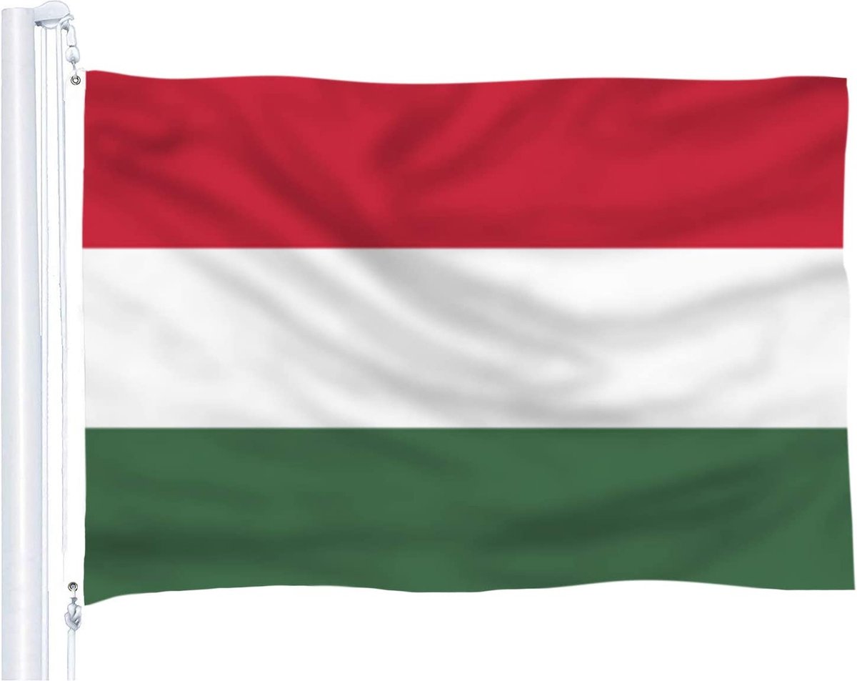 Senvi Printwear - Flag Hungary - Grote Hongarije vlag - Gemaakt Van 100% Polyester -... | bol.com
