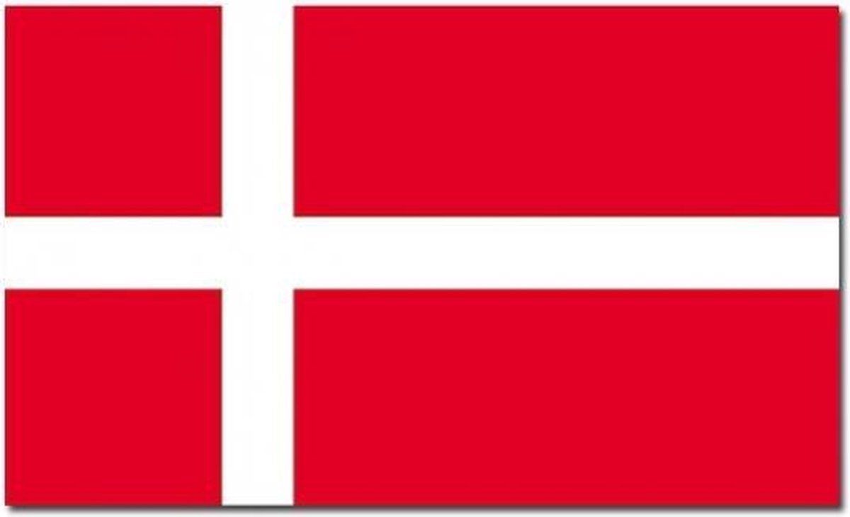 Senvi Printwear - Flag Denmark - Grote Deense vlag - Denemarken - Gemaakt Van 100%... | bol.com