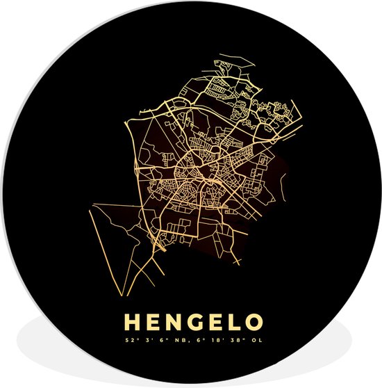Wall Circle - Wall Circle Inside - City Map - Hengelo - Map - Map ...