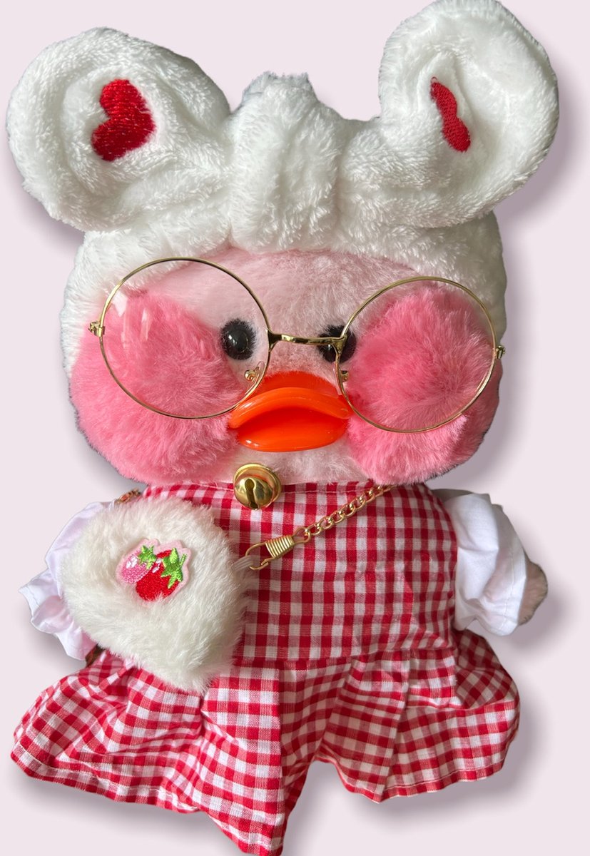 Paper Duck knuffel - Paper Duck - Lalafanfan - Paperduck - Knuffel Eend ...