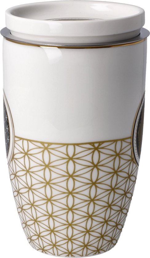 Goebel - Lotus | Thee Mok Bloem des Levens Wit | Beker - porselein ...