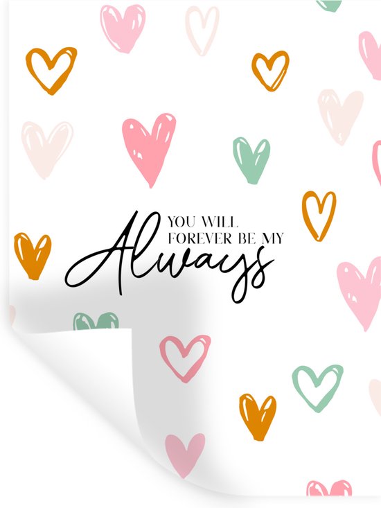 Muurstickers - Sticker Folie - Quotes - Liefde - Vriendschap - Spreuken ...