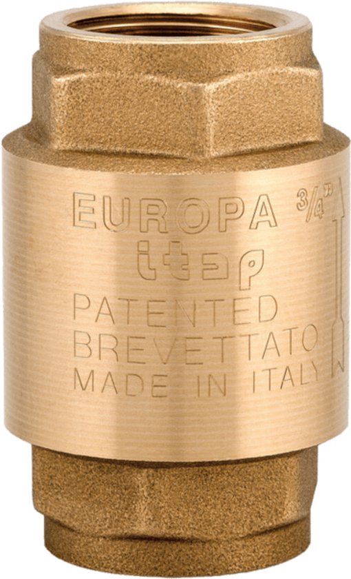 Itap terugslagklep FF Europa met messing insert – DN15 (1/2inch) | bol