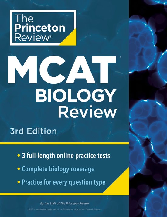 Princeton Review MCAT Biology Review | 9780593516232 | Princeton Review ...