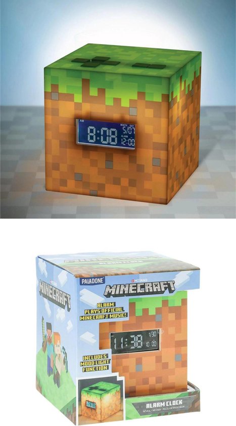 Minecraft Block Alarm Clock BDP | bol.com