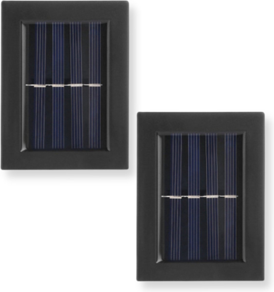 Recalma Wandlamp zonne-energie buiten - 2 stuks - Buitenlamp - Solar ...