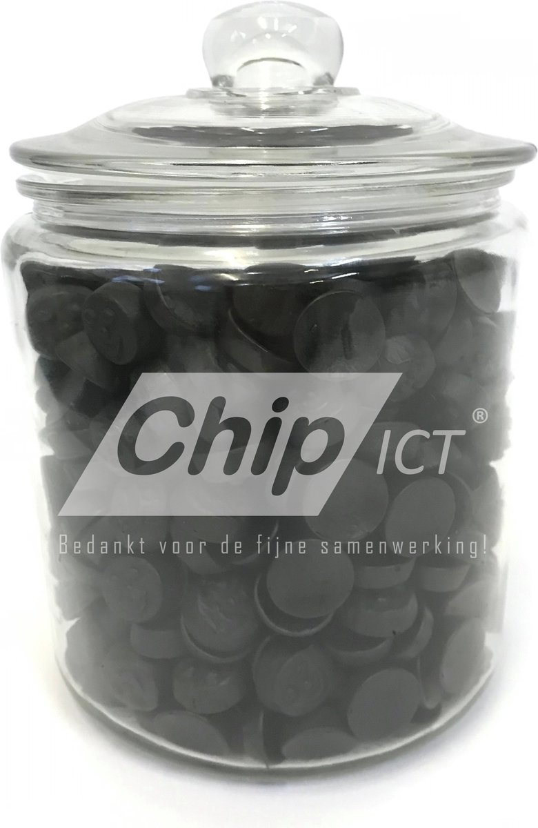 Snoeppot met LOGO gravure - zonder drop - Relatiegeschenk - Snoeppot/voorraadpot -... | bol.com