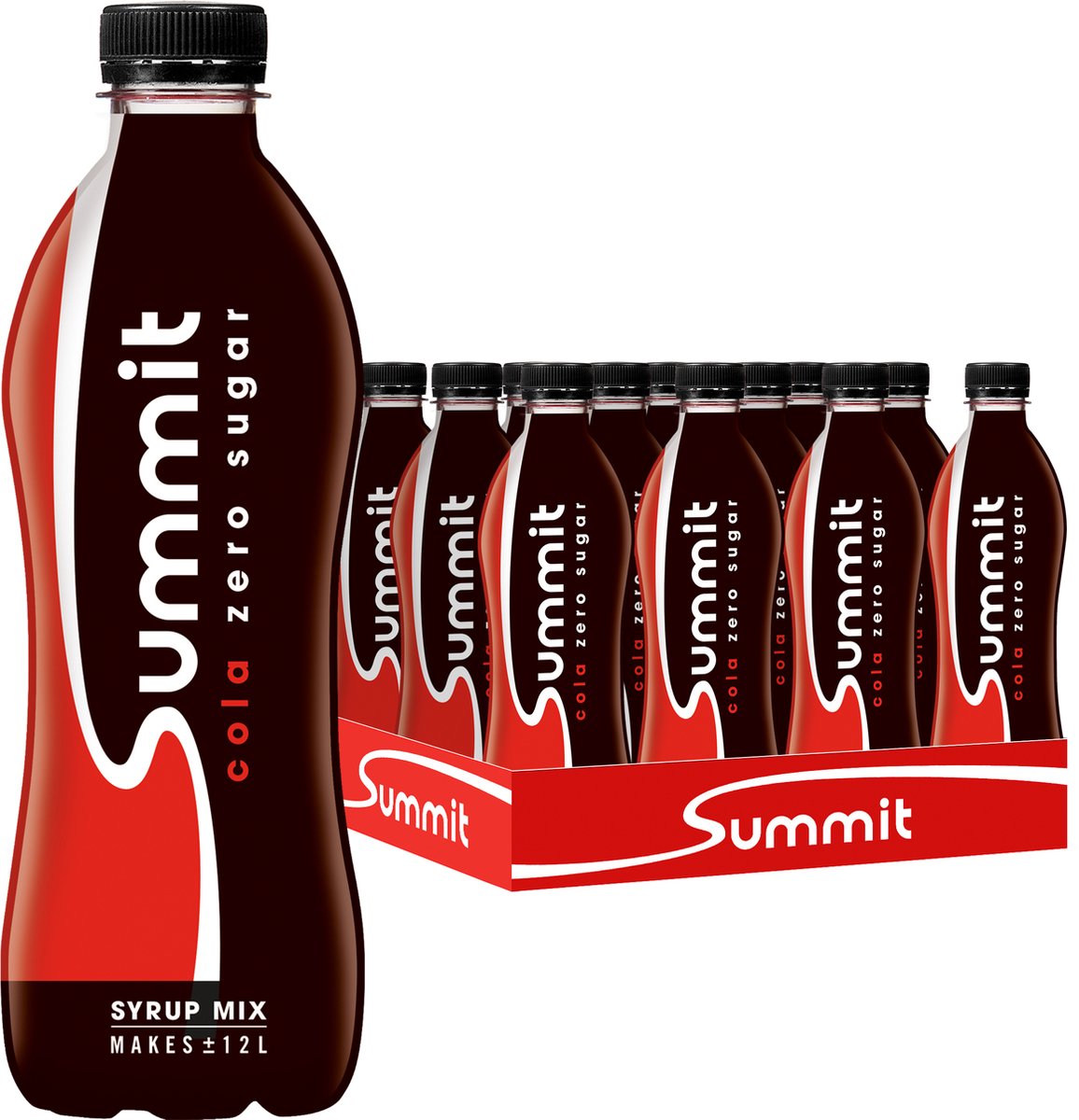 Summit Cola Zero siroop 0,5 ltr (12 flesjes) | bol