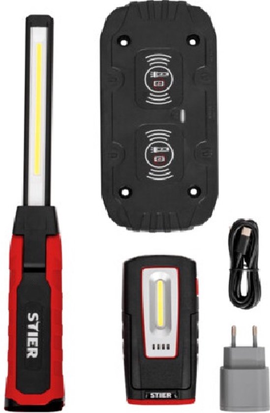 STIER - LED Werklampen Set -300/1000 Lumen - 120° | bol