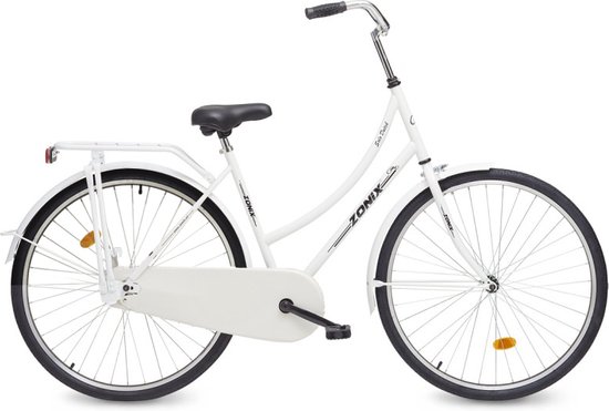 Omafiets - Zonix Solo Dutch 28 Inch Wit 57 Cm | bol.com