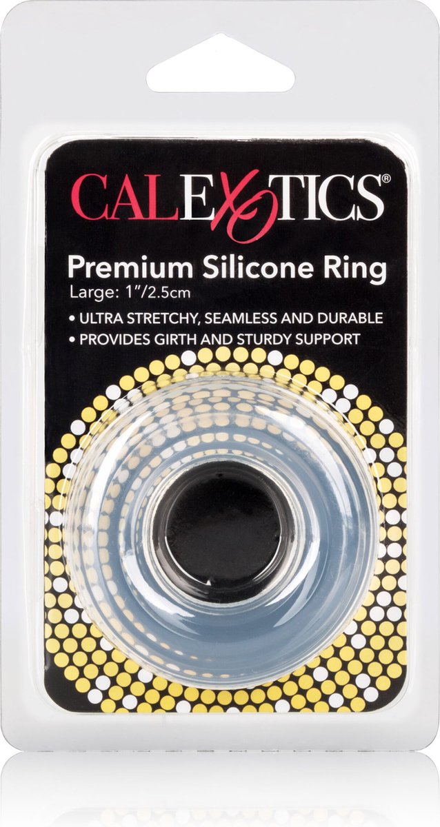 CalExotics - Premium Silicone Ring Large - Rings Transparant | bol
