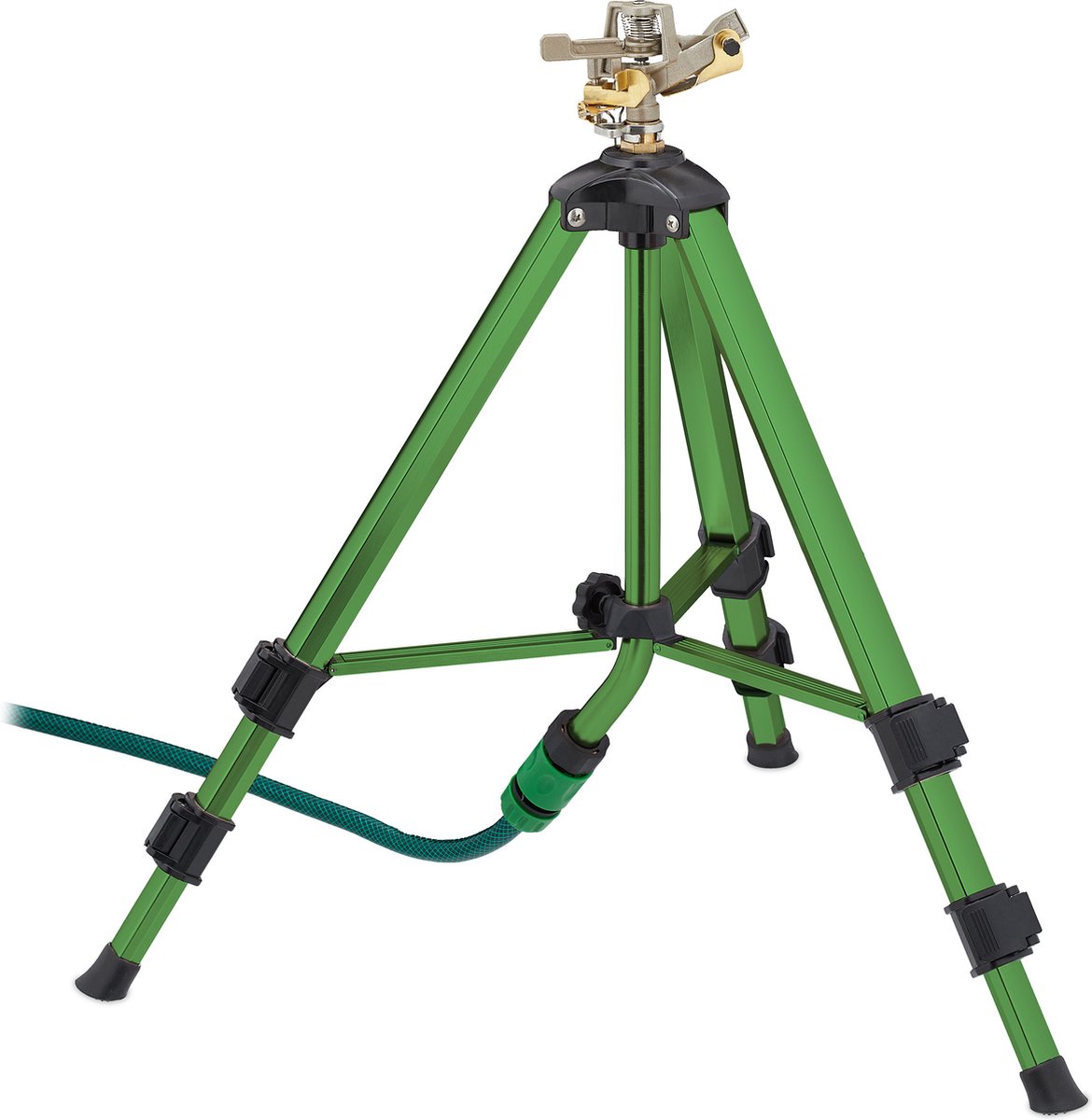 Relaxdays impulssproeier - sproeier op standaard - tuinsproeier ...